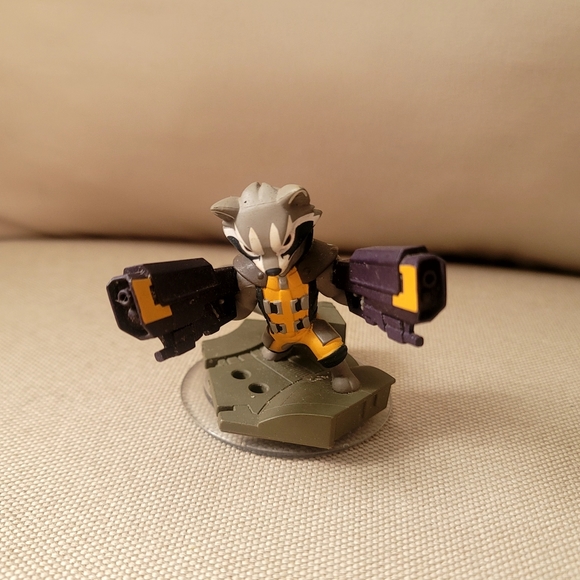 Disney | Video Games & Consoles | Disney Infinity Rocket Raccoon Figure ...